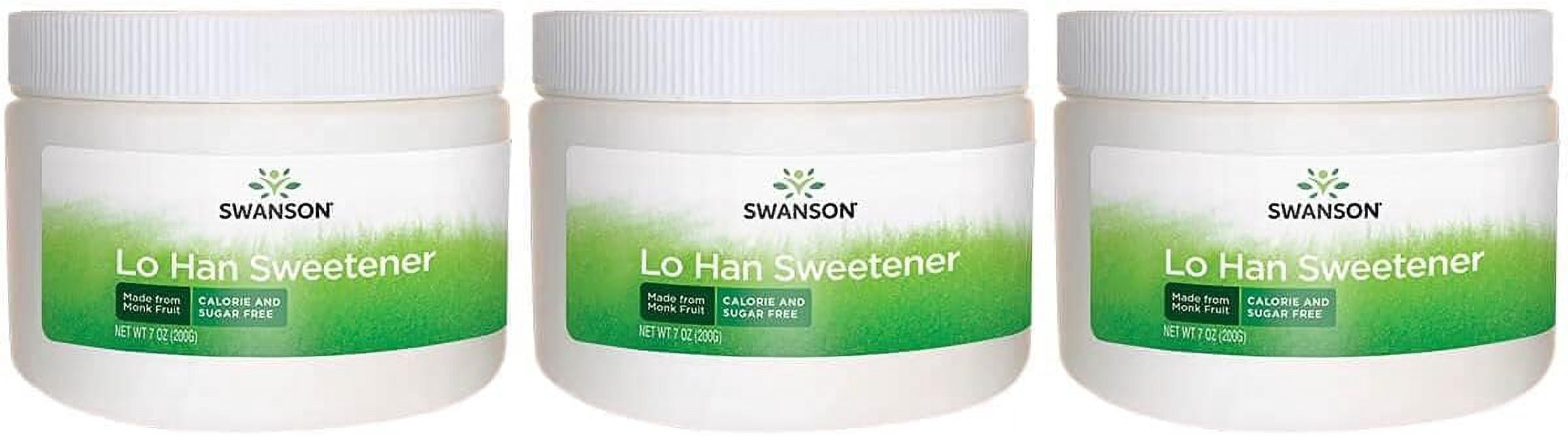 Lo Han Sweetener Made from Monk Fruit - Calorie and Sugar 7 oz Pwdr 3 ...