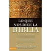 Lo que nos dice la Biblia, (Paperback) - Walmart.com