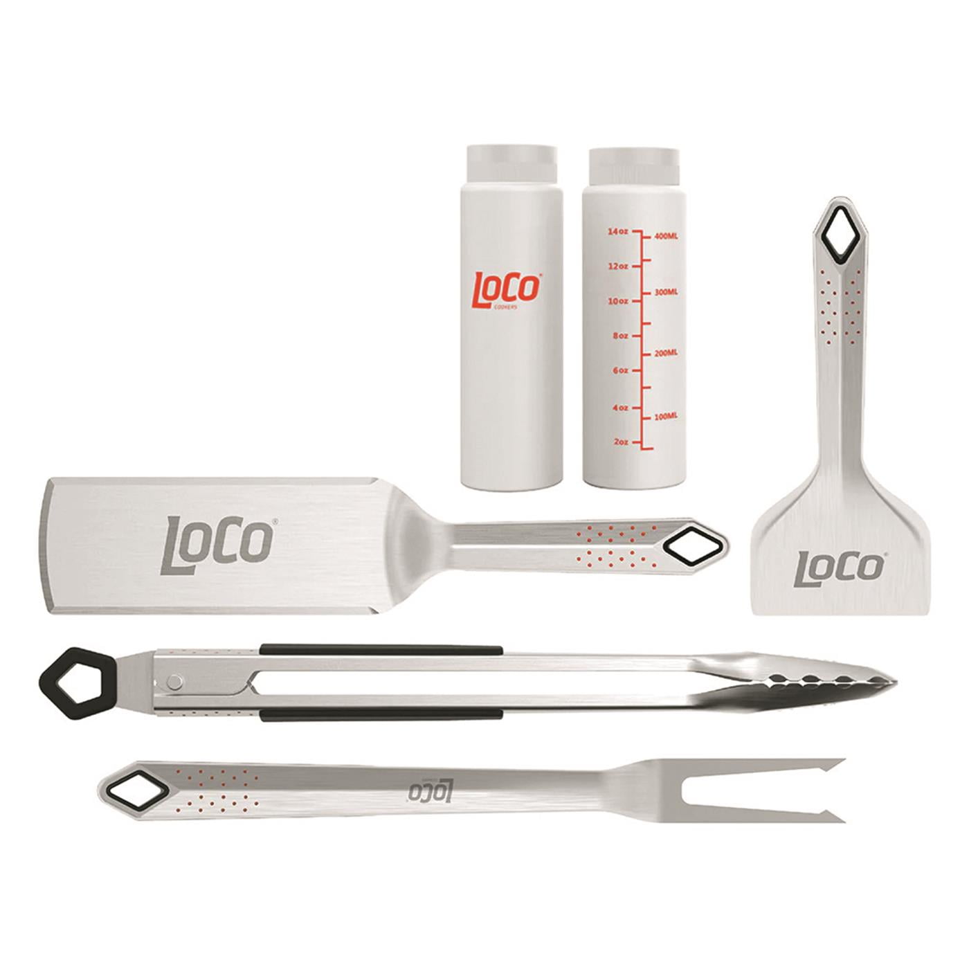 LoCo Cookers Griddle Essentials Cooking Set - Walmart.com