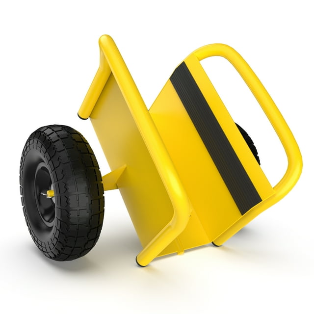 LoLado 1000lbs Capacity Heavy Duty Panel Dolly with 2 Pneumatic Wheels ...