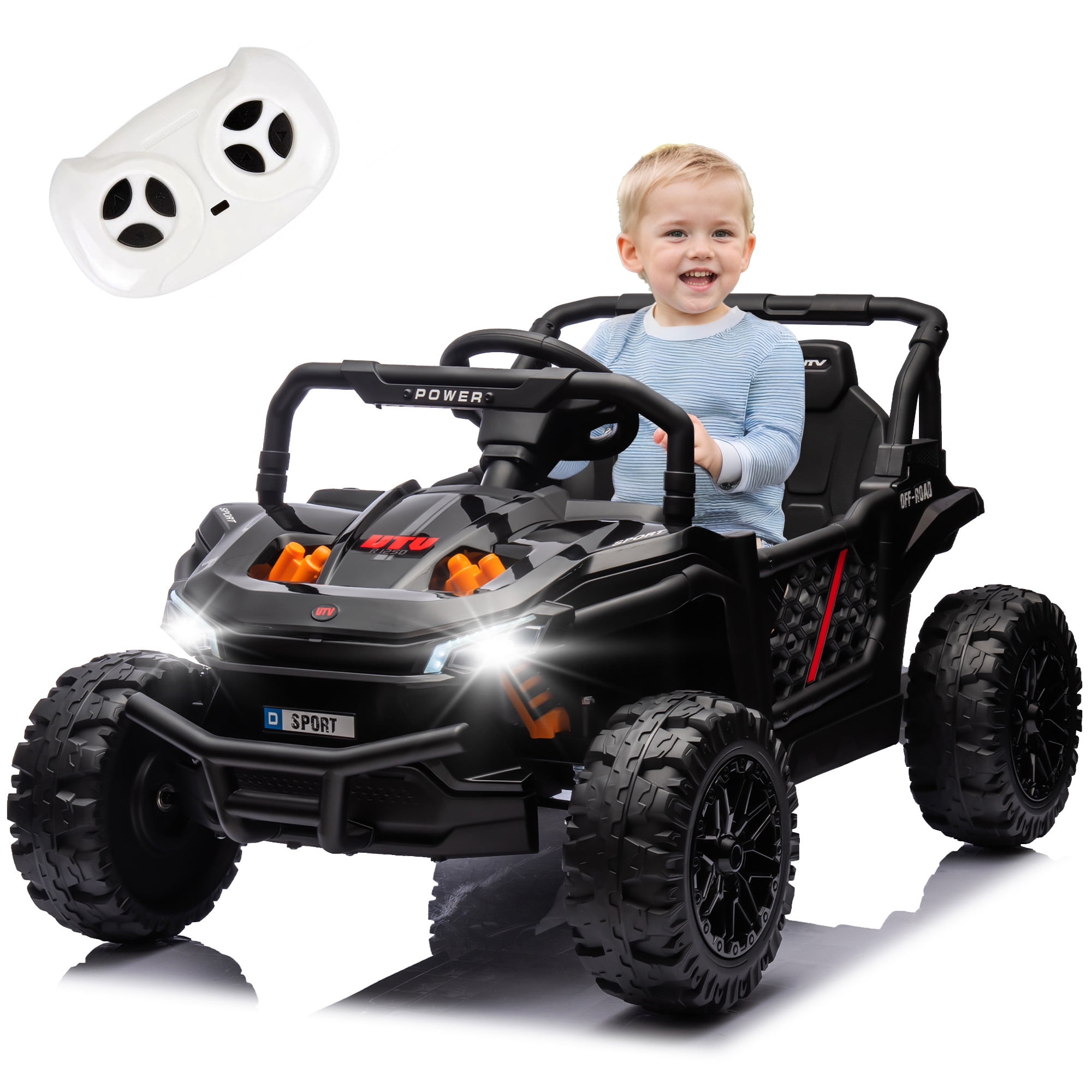 LoLado 24V Kids Ride On UTV, Electric Toy For Kids Aged 3+ w/Remote ...