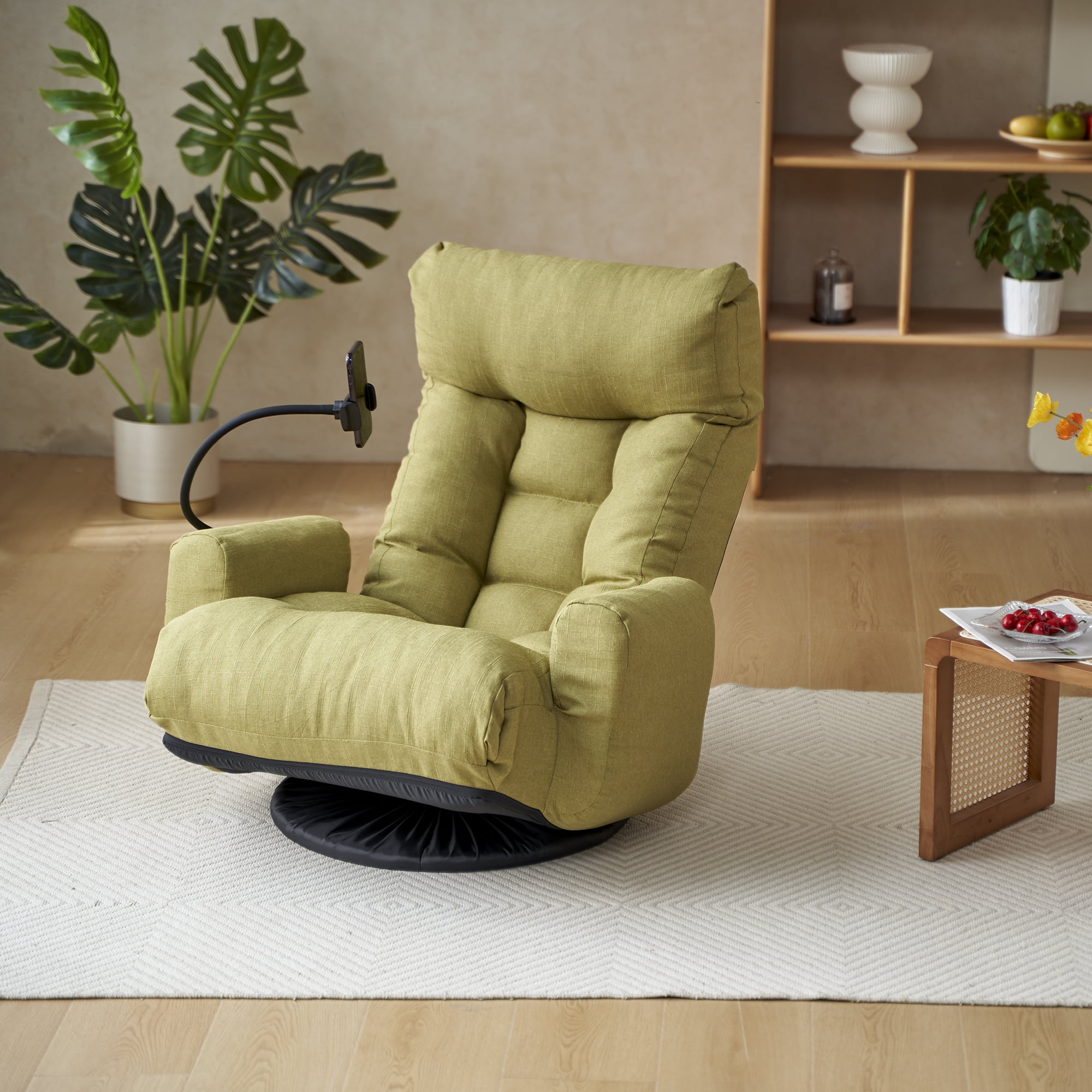 LoLado 360°Swivel Rotatable Massage Recliner Rocking Sofa Indoor with ...