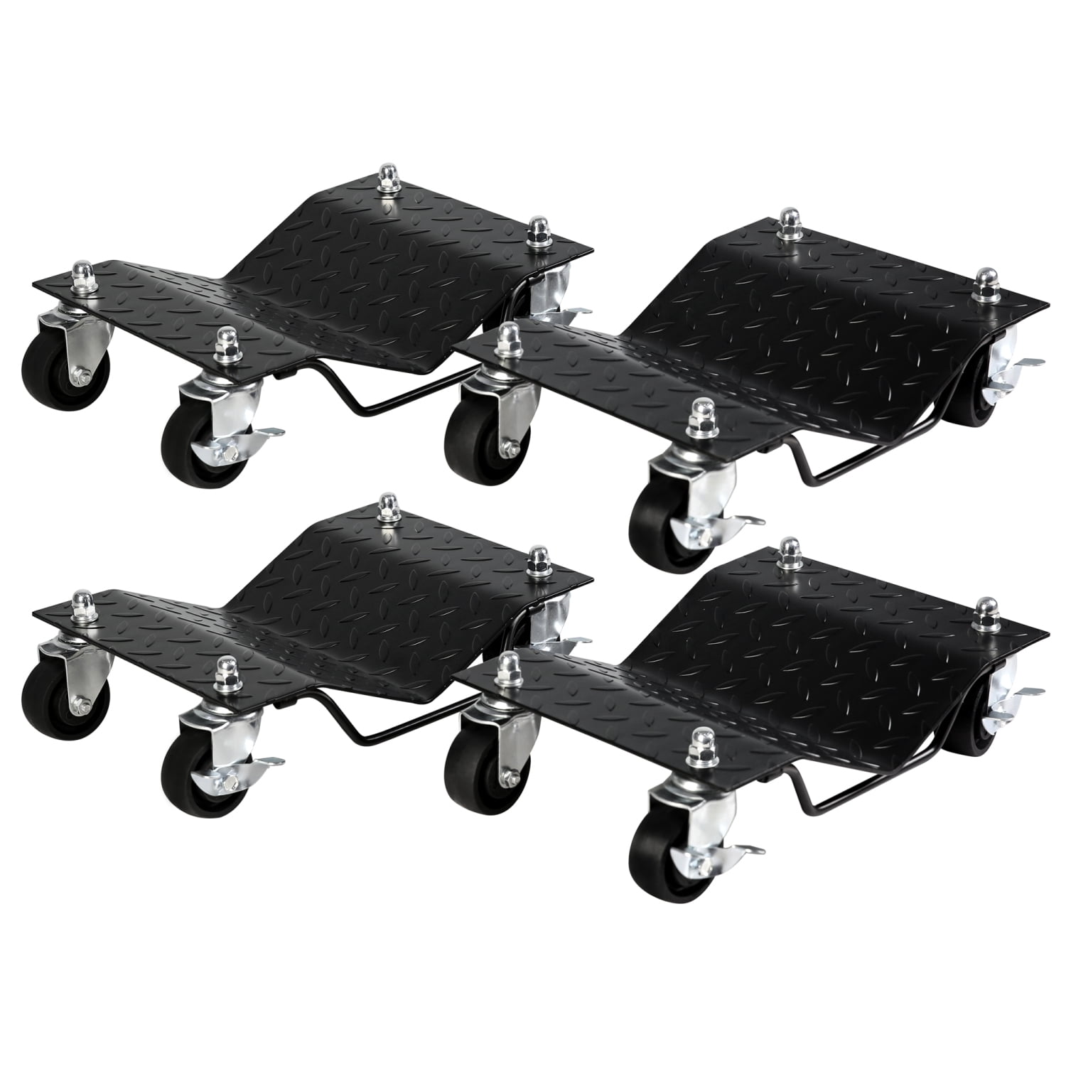 LoLado 4 PCS Tire Wheel Dollies Dolly Vehicle Car Auto Repair Moving ...