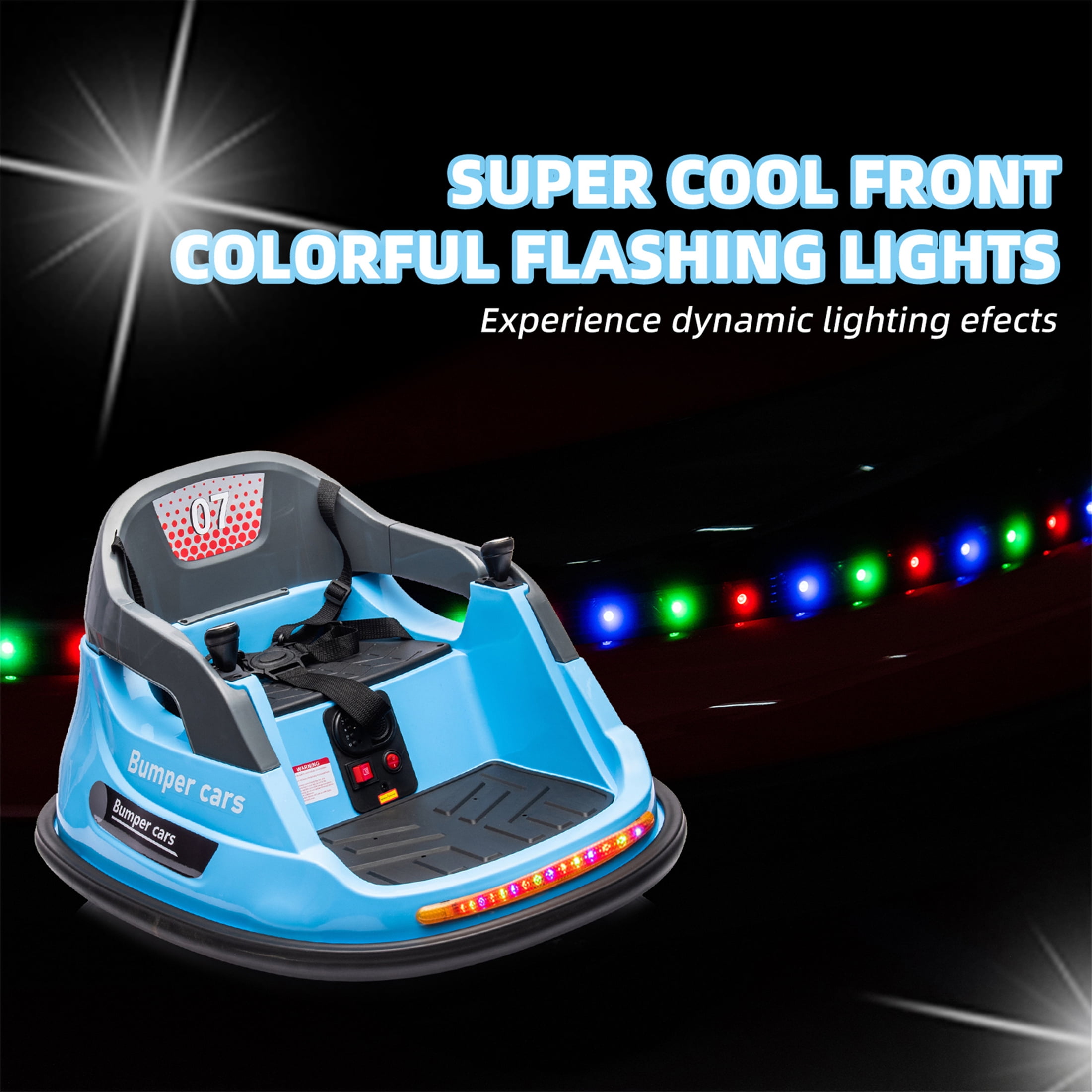 LoLado Kid Ride on Bumper Car, Baby Bumping Toy Gifts with Remote ...