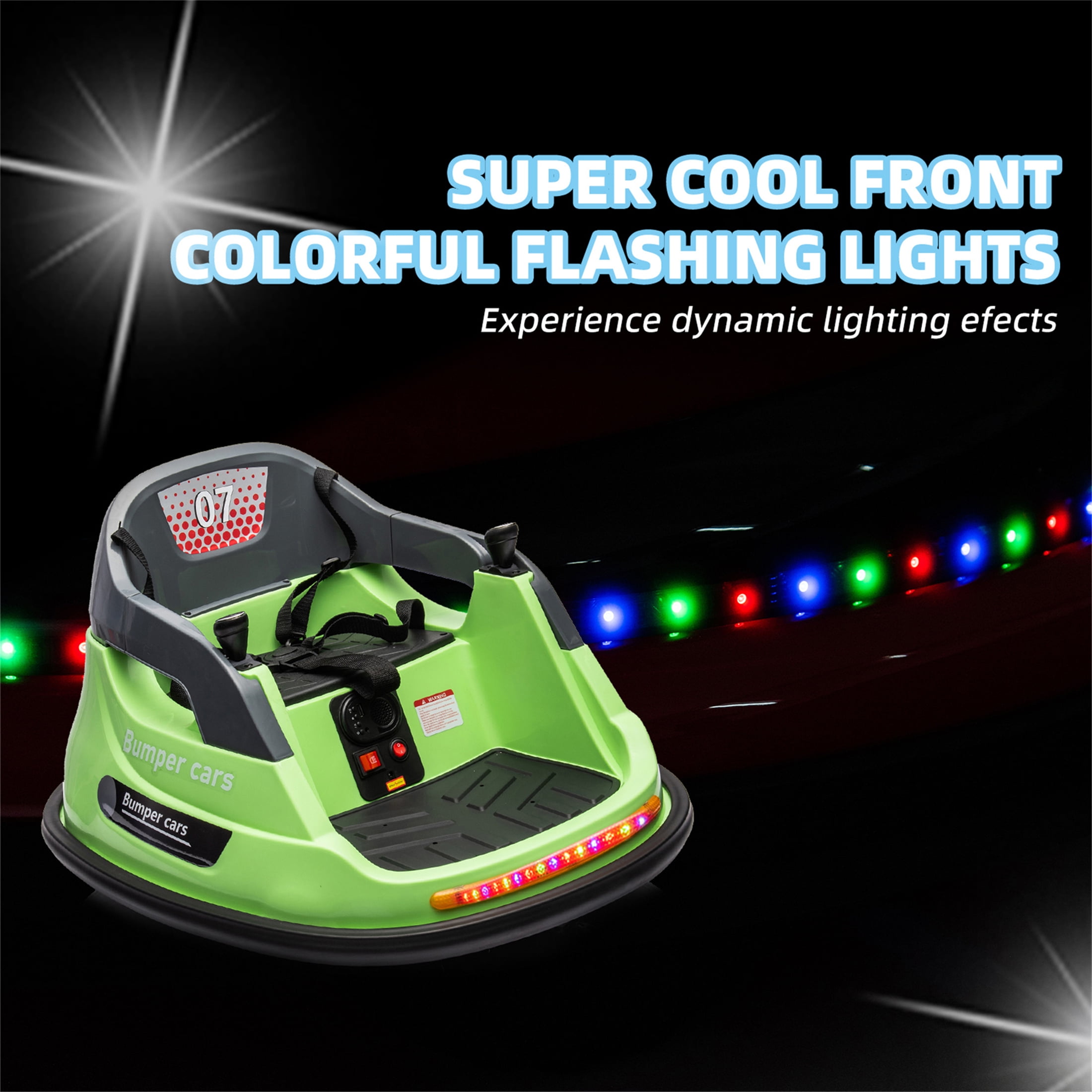 LoLado Kid Ride on Bumper Car, Baby Bumping Toy Gifts with Remote ...