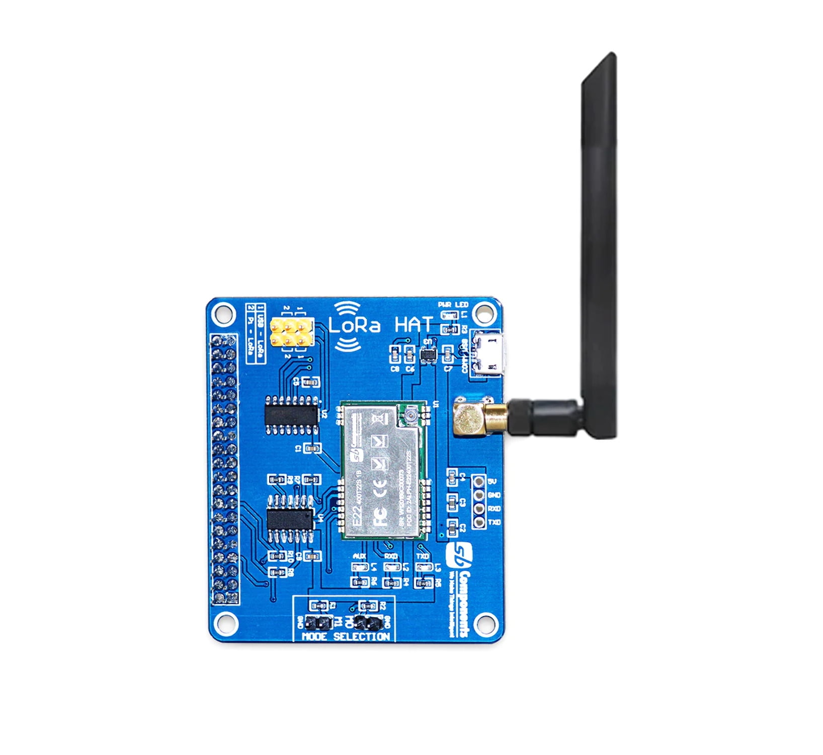 LoRa HAT 915/868/433 MHz - Walmart.com