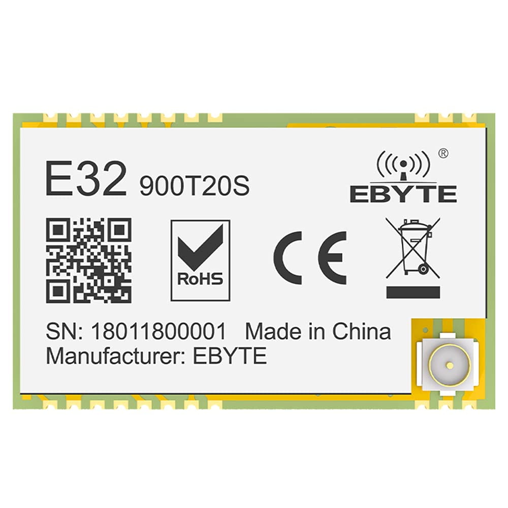 LoRa Wireless Module 100mW E32-900T20S 868/915MHz Support Air-Wake up ...