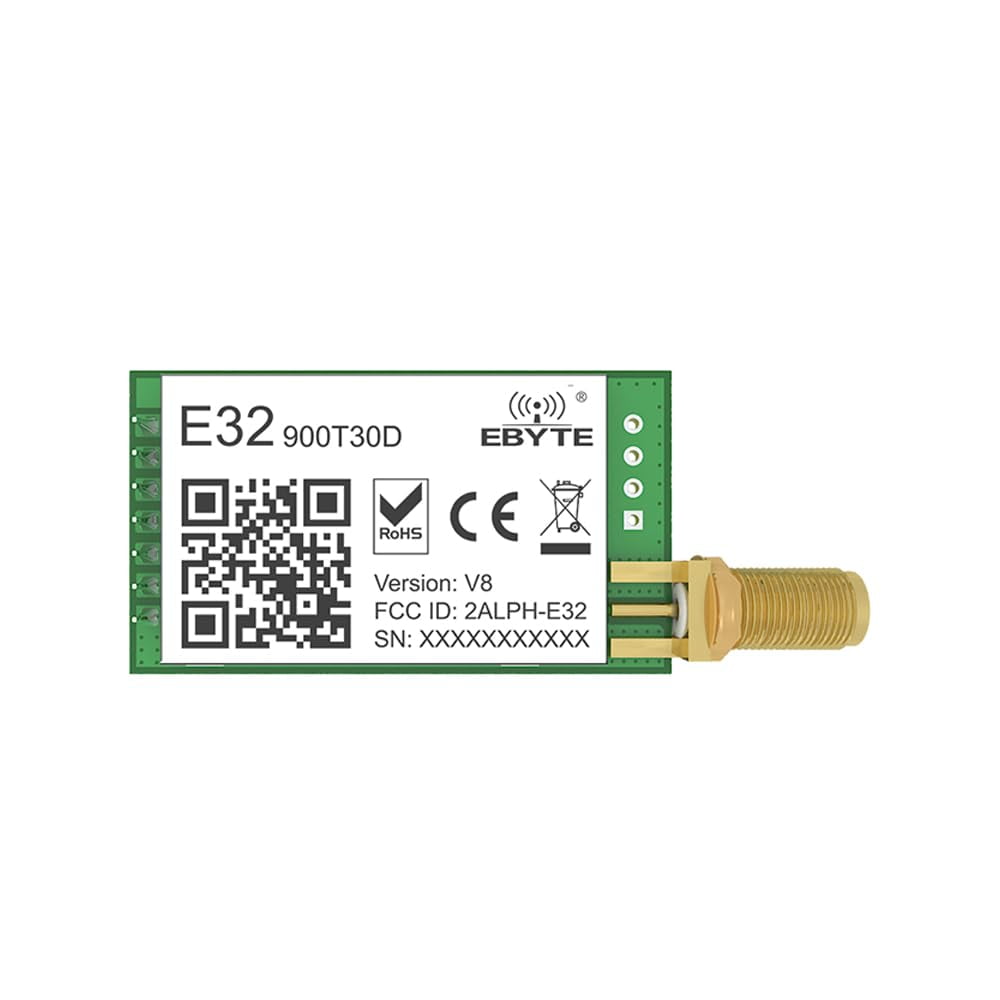 LoRa Wireless Module 100mW E32-900T30D V8 868/915MHz Support Air-Wake ...