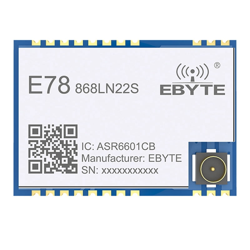 LoRaWAN SoC E78-868LN22S 868MHz LoRa Module ASR6505/6601TXCO 22dBm ...
