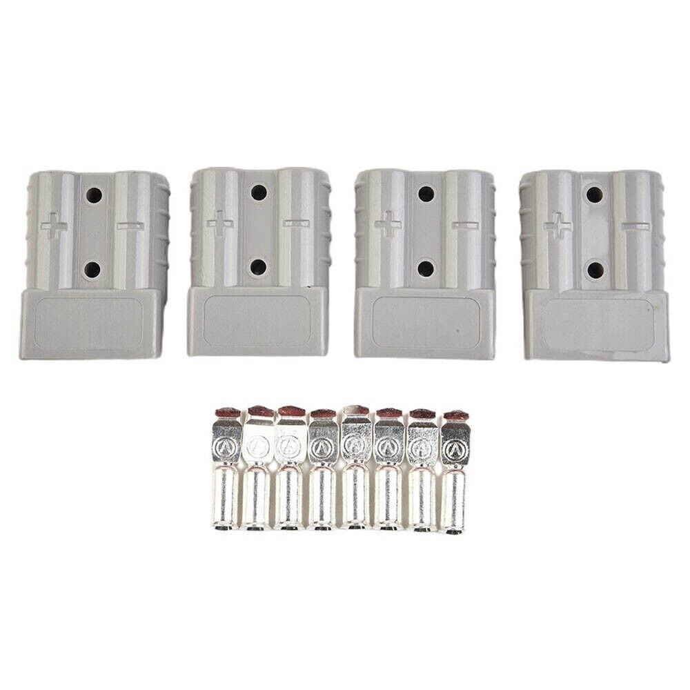 LoYaa 4Pcs For 50/120A 600V For ANDERSON PLUG Cable Battery Power ...