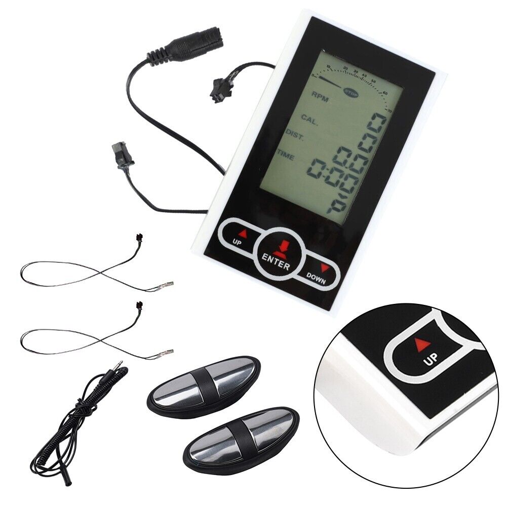 LoYaa Innovative Exercise Bike Display Featuring Heart Rate Monitoring ...