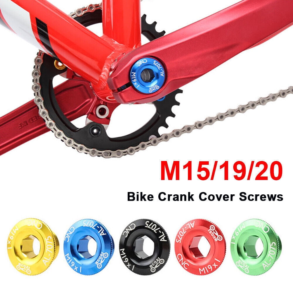 LoYaa MTB Bike M15/M19/M20 Crank Cover Screws CNC Bolt Cap Crankset ...