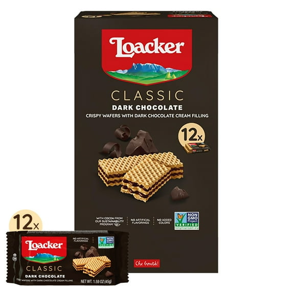 Walmart Black Friday Deals 2025 - Loacker Classic Dark Chocolate Wafers ...