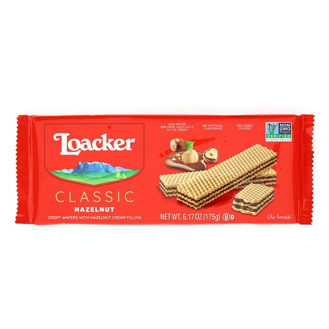 Loacker Classic Hazlenut Crispy Wafers - Walmart.com