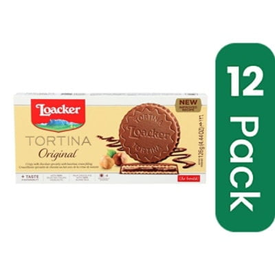 Loacker Cookie Tortina Original 4.41 oz (Pack Of 12) - Walmart.com