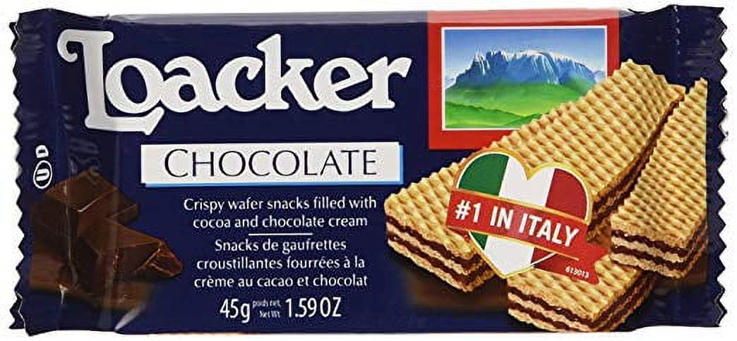 Loacker classic 45gx12x12 chocolate wafers - Walmart.com