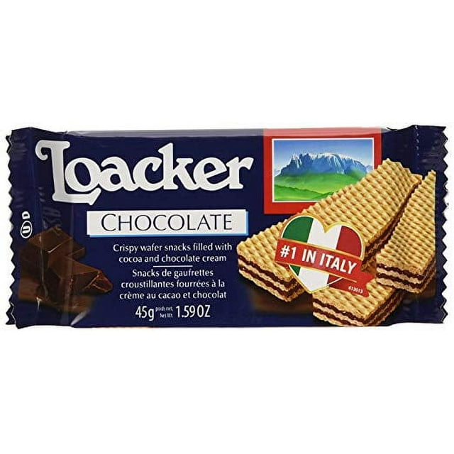 Loacker classic 45gx12x12 chocolate wafers - Walmart.com