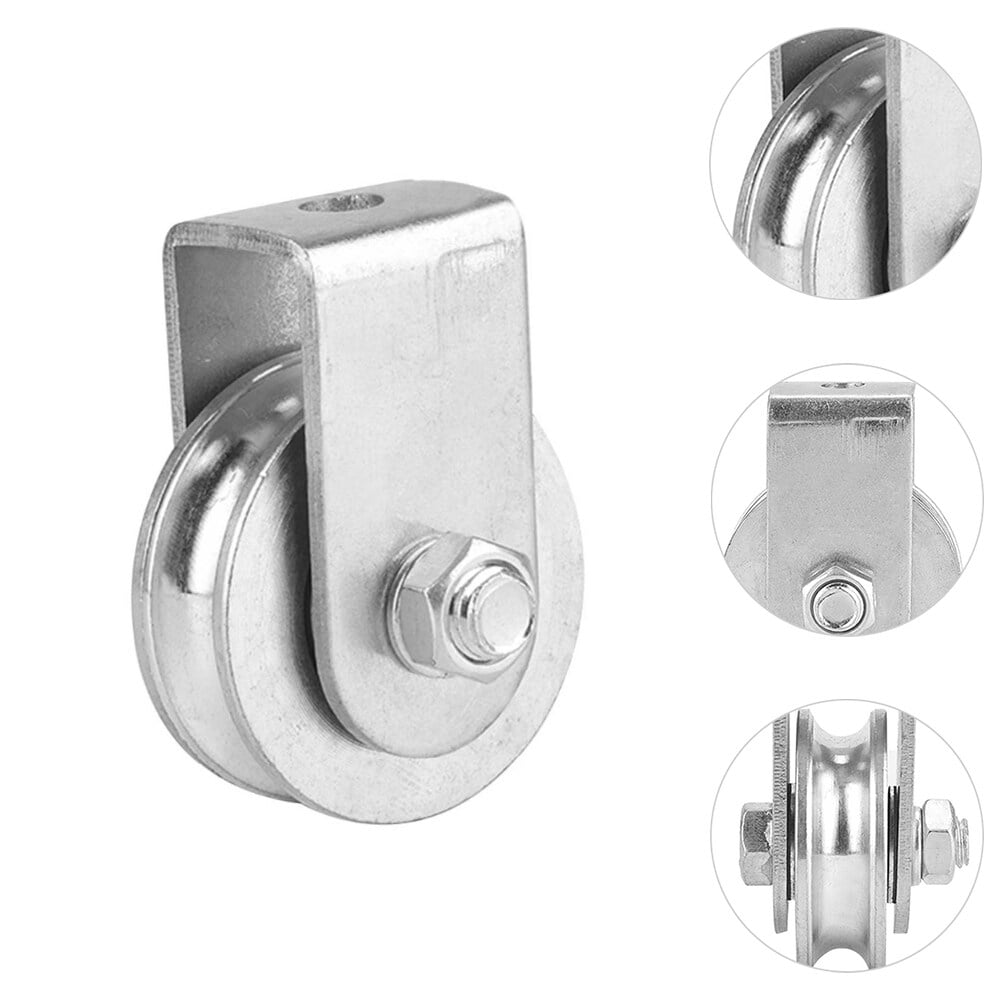 Load Bearing Pulley Single Pulley Block Steel Fixing Pulley Wire Towing ...