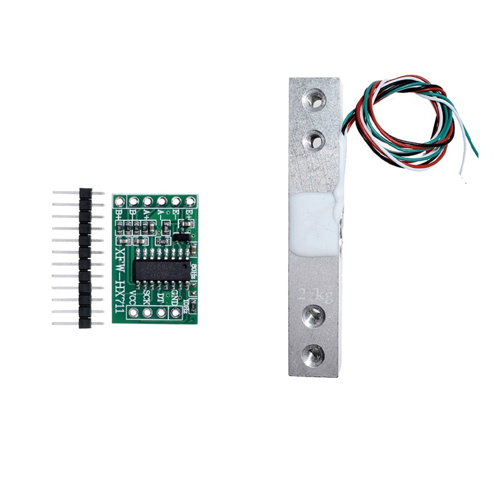 Load Cell 1KG 2KG 5KG 10KG 20KG HX711 AD Weight Sensor Module ...