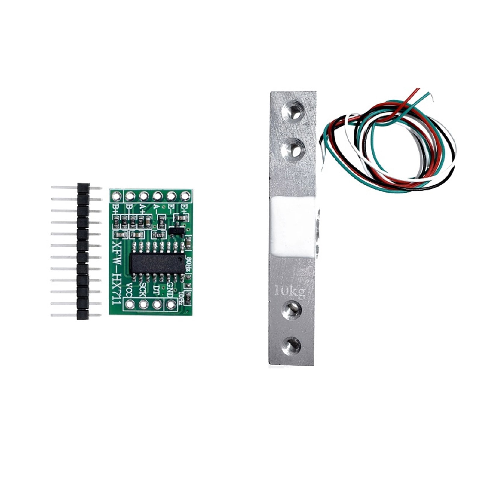 Load Cell 1KG 2KG 5KG 10KG 20KG HX711 AD Weight Sensor Module ...
