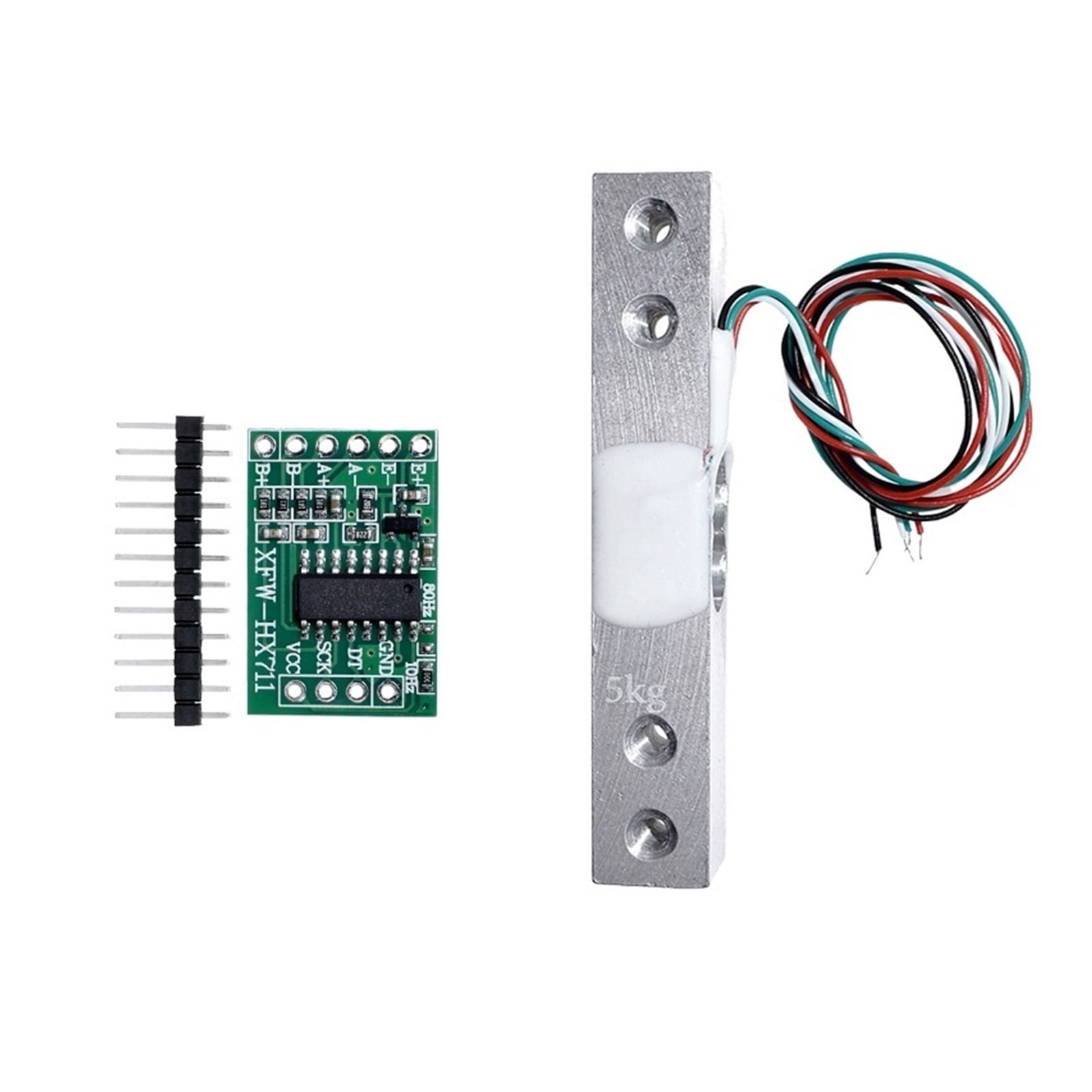 Load Cell 1KG 2KG 5KG 10KG 20KG HX711 AD Weight Sensor Module ...