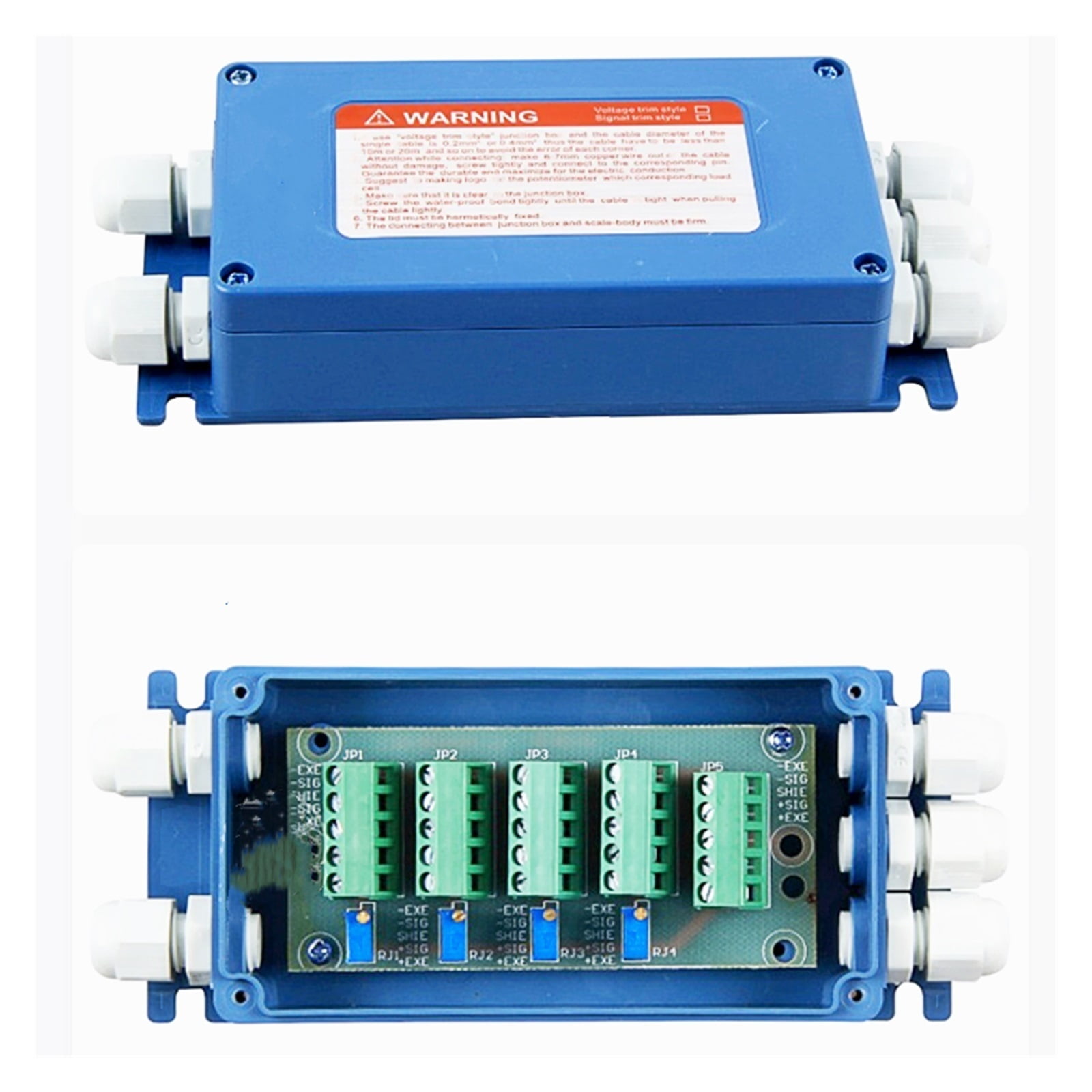 Load Cell Junction Box 5 Holes 4-Wire Junction Box Weighbridge ...