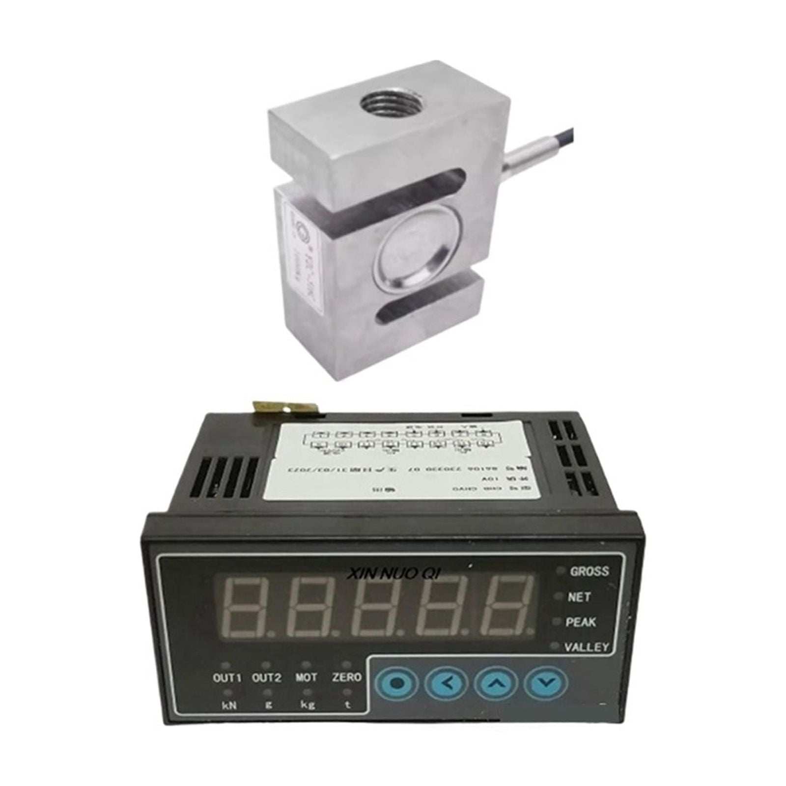 Load Cell +load Cell Indicator Display S Type Load Cell Weighing Sensor ...