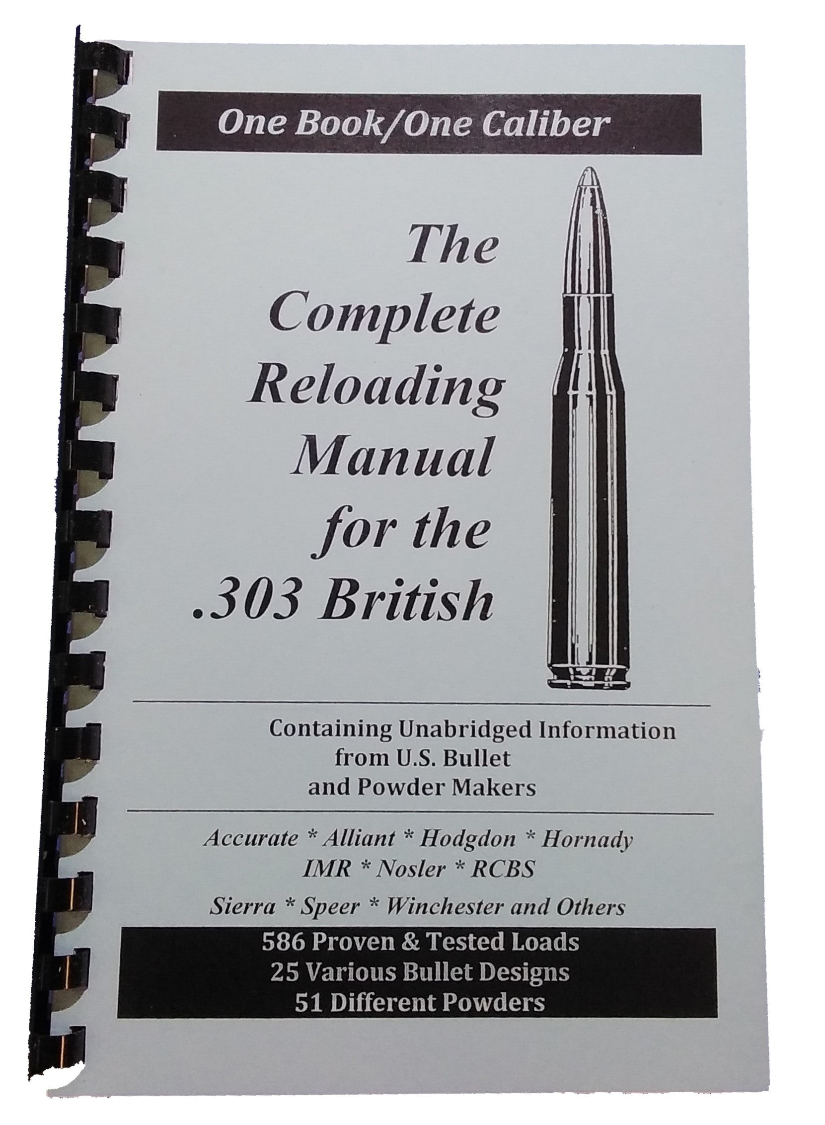 Loadbooks - .303 British - The Complete Reloading Manual - Walmart.com