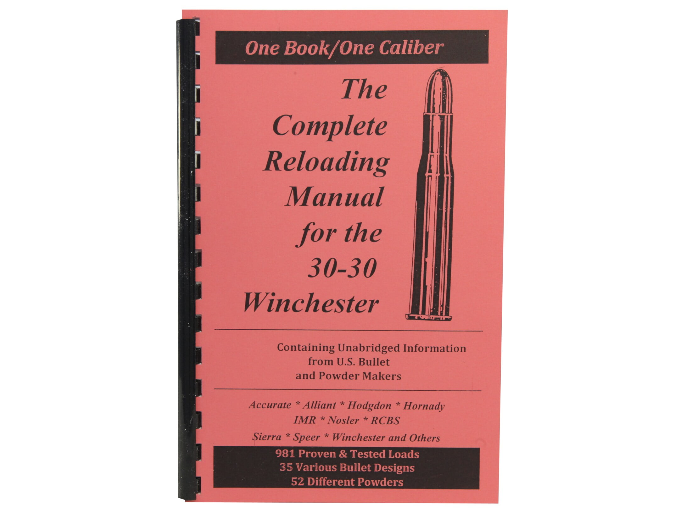 Loadbooks USA 30-30 Winchester Reloading Manual - Walmart.com