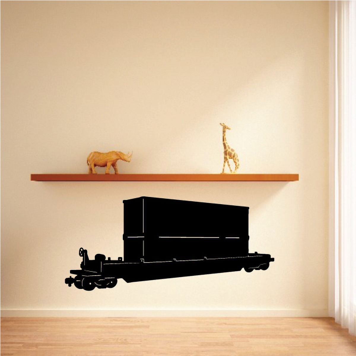 Loaded Flatbed Car Decal - 36 Inches - Walmart.com