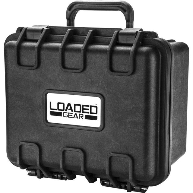 Loaded Gear 9.1 in. HD-150 Hard Case Tool Box in Black - Walmart.com