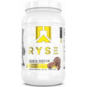 RYSE Loaded Protein Powder, 25g Whey Isolate and Concentrate, Prebiotic ...