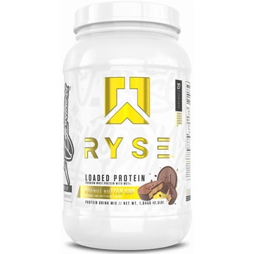 RYSE Loaded Protein Powder, 25g Whey Isolate and Concentrate, Prebiotic ...