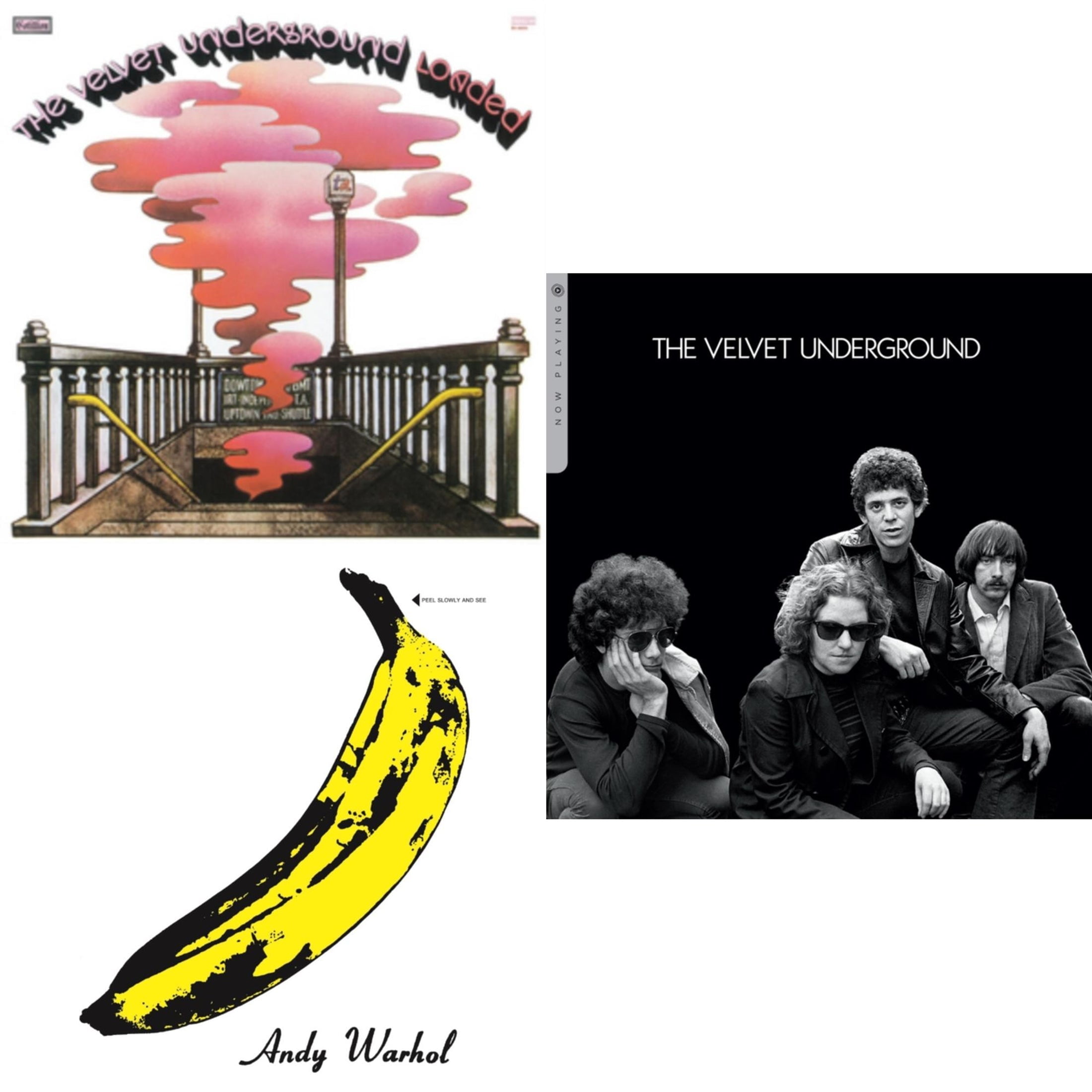 Loaded & Velvet Underground & Nico & Now Playing [LP Vinyl Bundle ...