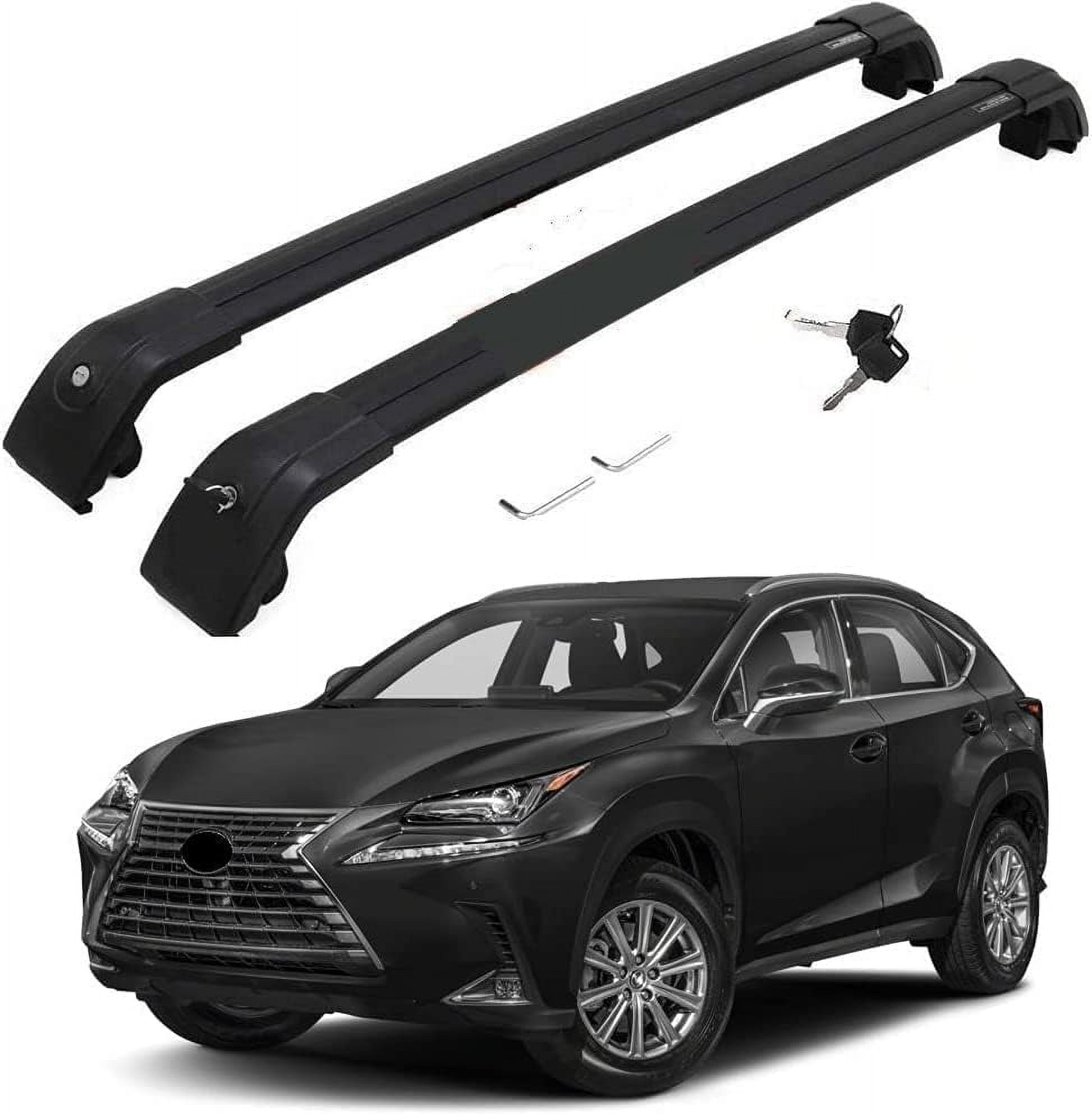 Loading 165lbs Racks for Lexus NX NX200t NX300 NX300H 2015-2021 Roof ...