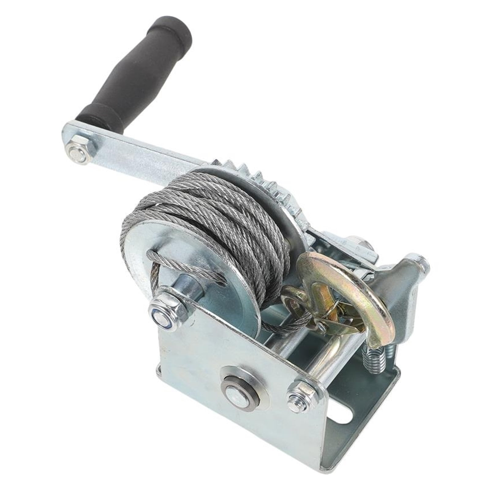 Loading Hand Winch Towing Small Marine 500 Lb Mini 500lb Metal Gear ...