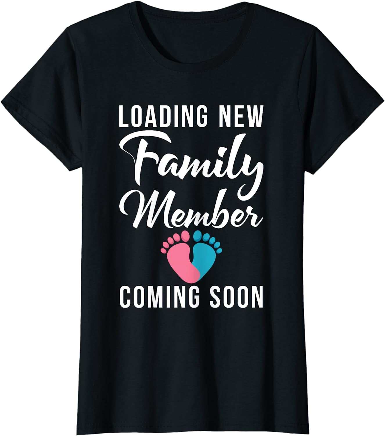 Loading new Family Member coming soon Baby Reveal T-Shirt - Walmart.com