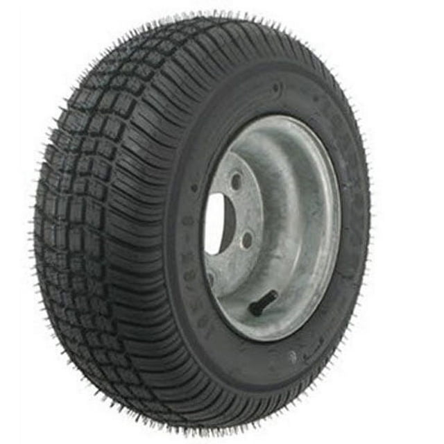 Loadstar 3H440 14" 205/65-10 K399 Bias Tire & Galvanized 10 x 6 Solid ...
