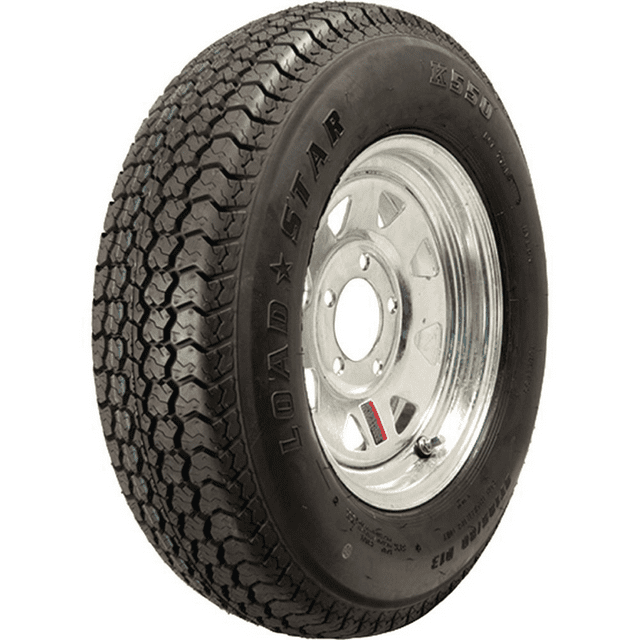Loadstar ST Radial Tire and Wheel (Rim) Assembly ST205/75R-15 5 Hole C ...