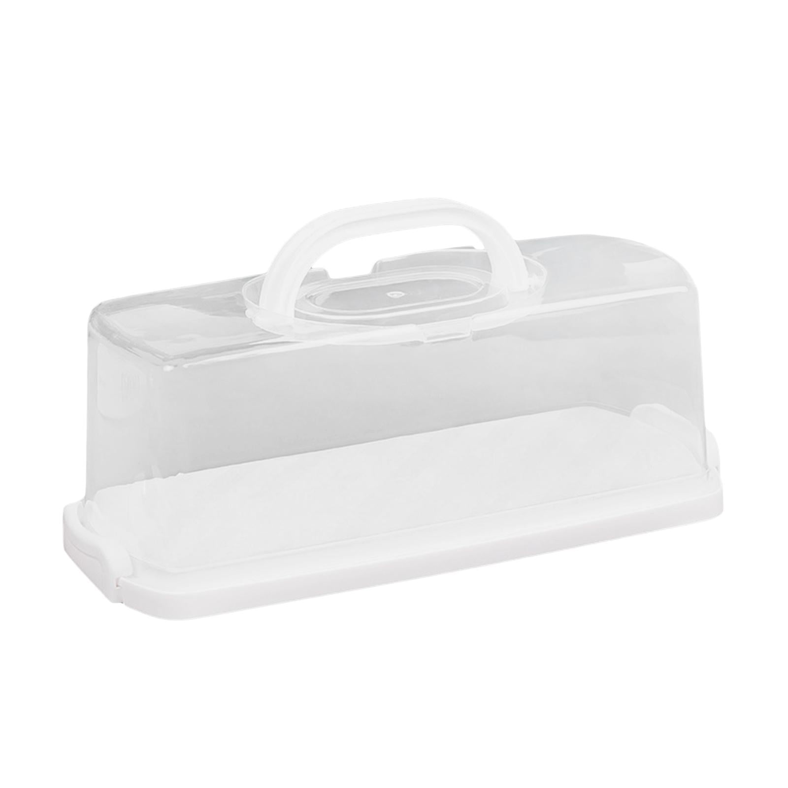 Loaf Cake Containers with Lid Durable Cake Carrier for Birthday Wedding ...