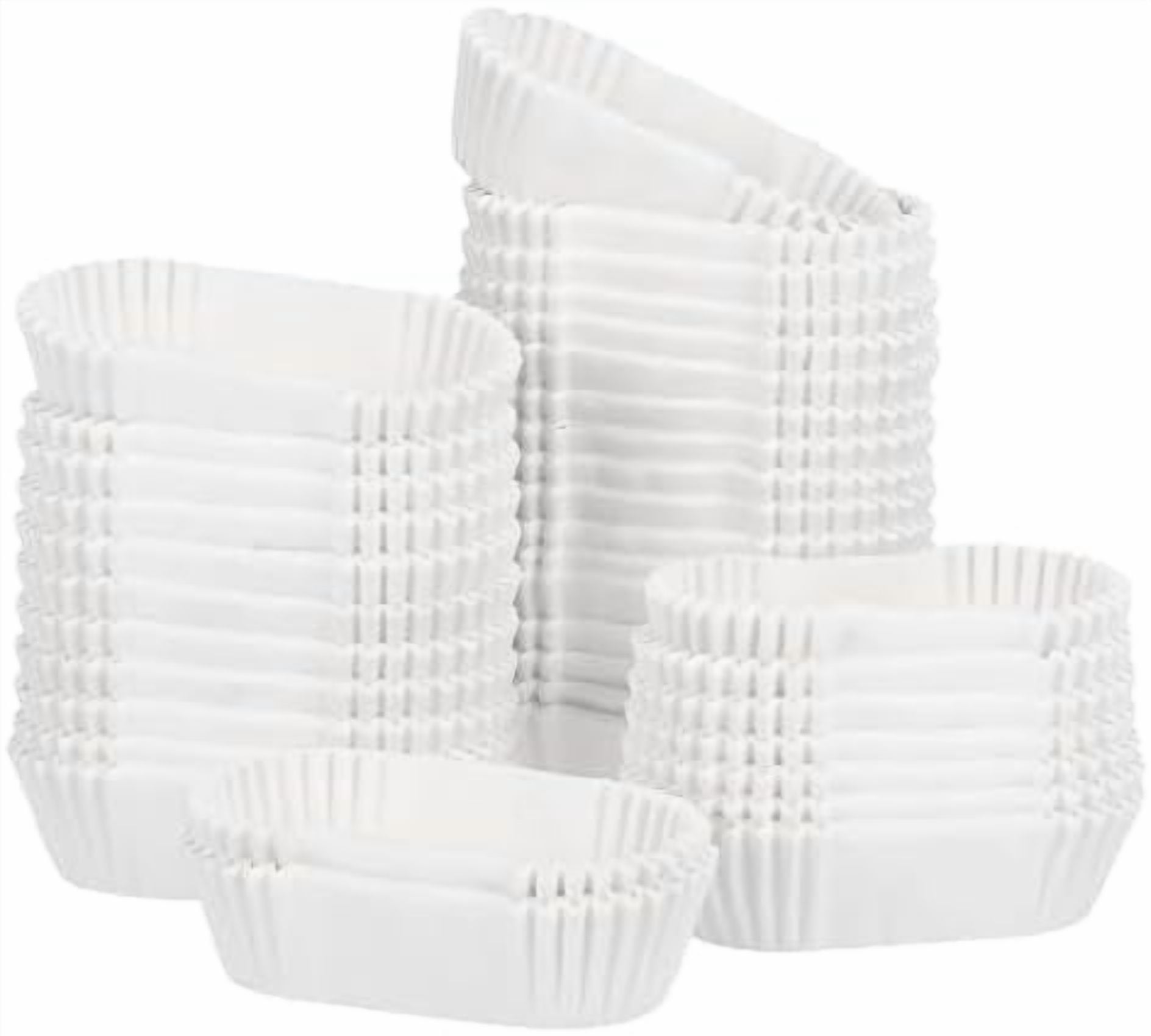 Loaf Liners Oval Baking Cups: 1000pcs Grease Proof Paper Cupcake Liner ...