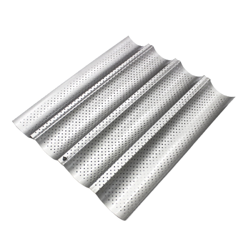 Loaf Nonstick Perforated Tray Wave Baking Tray Practical Cake Pan ...