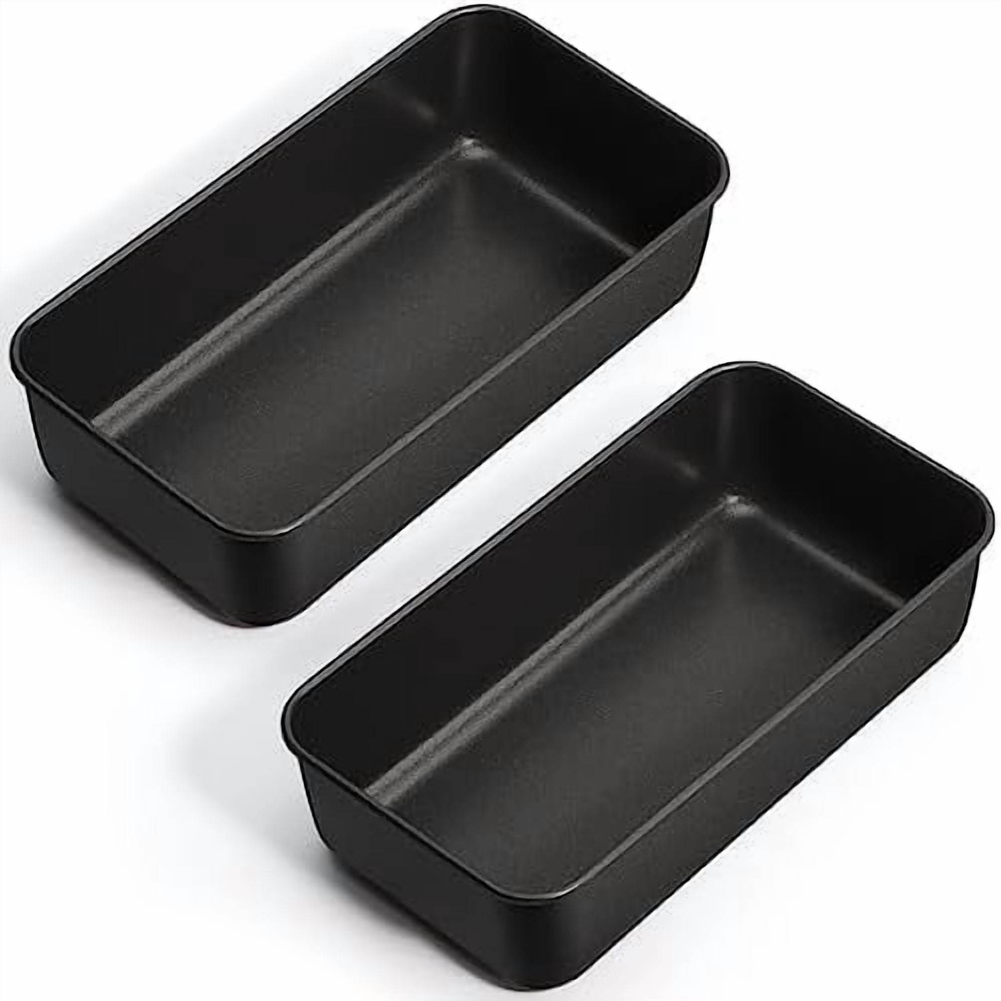 Loaf Pan Set, 9 x 5 Inch Bread Pans, Stainless Steel Loaf Toast Baking ...