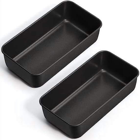 Loaf Pan Set, 9 x 5 Inch Bread Pans, Stainless Steel Loaf Toast Baking ...