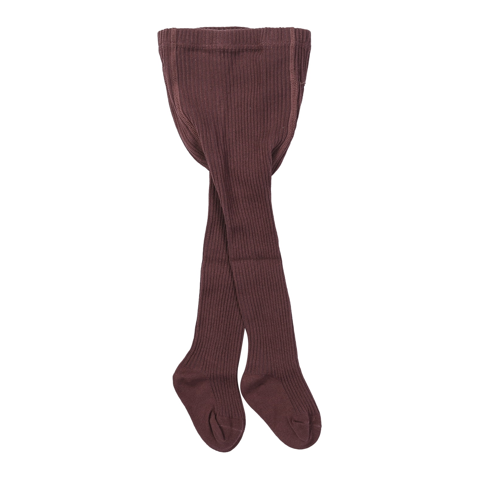 Loalirando 0-4Y Baby Girls Tights, Basic Plain Rib Stitch Knit Leggings Stockings 1 Pack ...