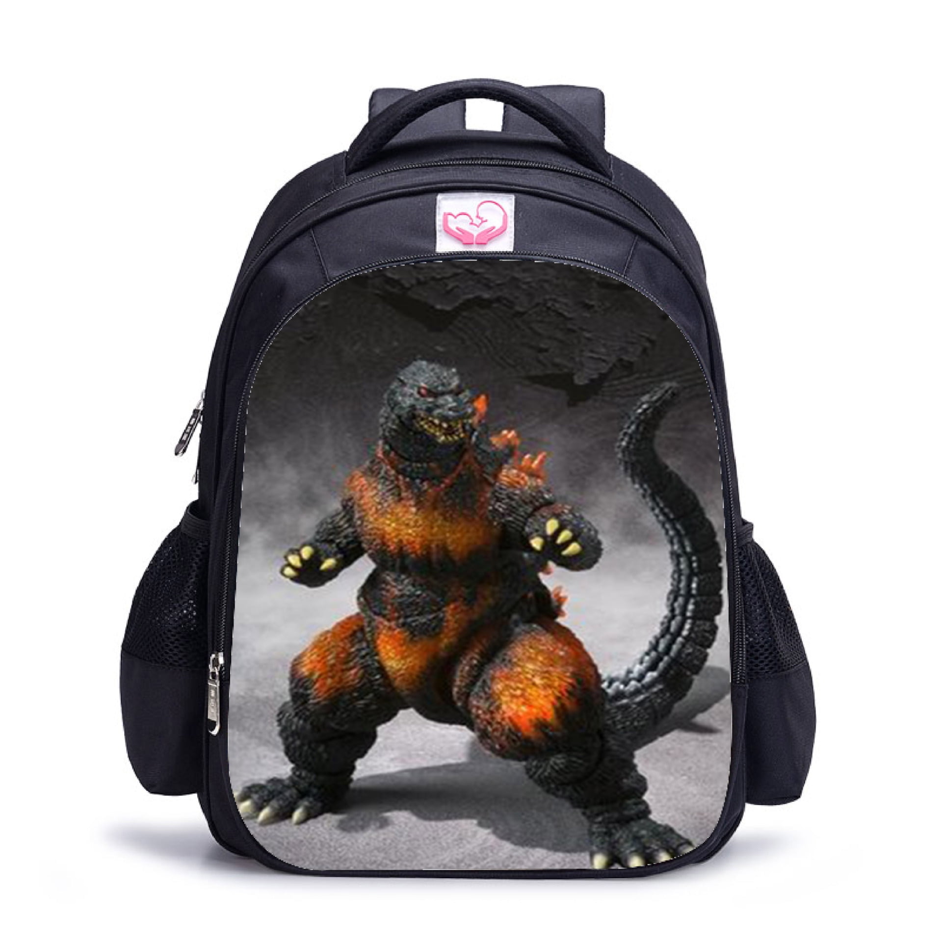 Lobi King new printed Godzilla 2 schoolbag The King of Beasts Student ...