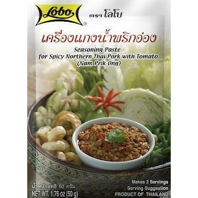Lobo Seasoning Paste for AKF18 Spicy Northern Thai Pork with Tomato ...