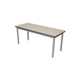 Lobo Tables Fully Welded Lobo Table - Grey Nebula Laminate with Lotz ...