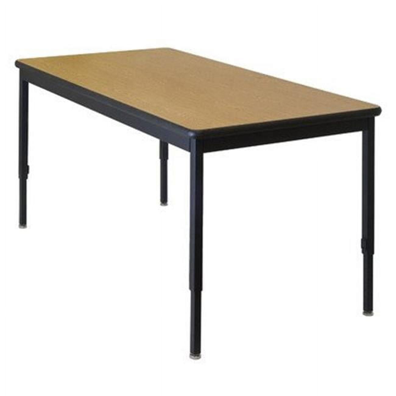 Lobo Tables LOB7109-ADJ-32 4 8 in. x 7 2 in. Fully Welded Lobo Table ...