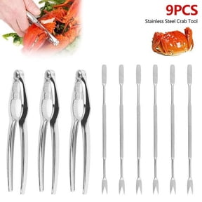 KUTGY Lobster Crackers and Picks Set, 10-Piece Crab Leg Tools ...